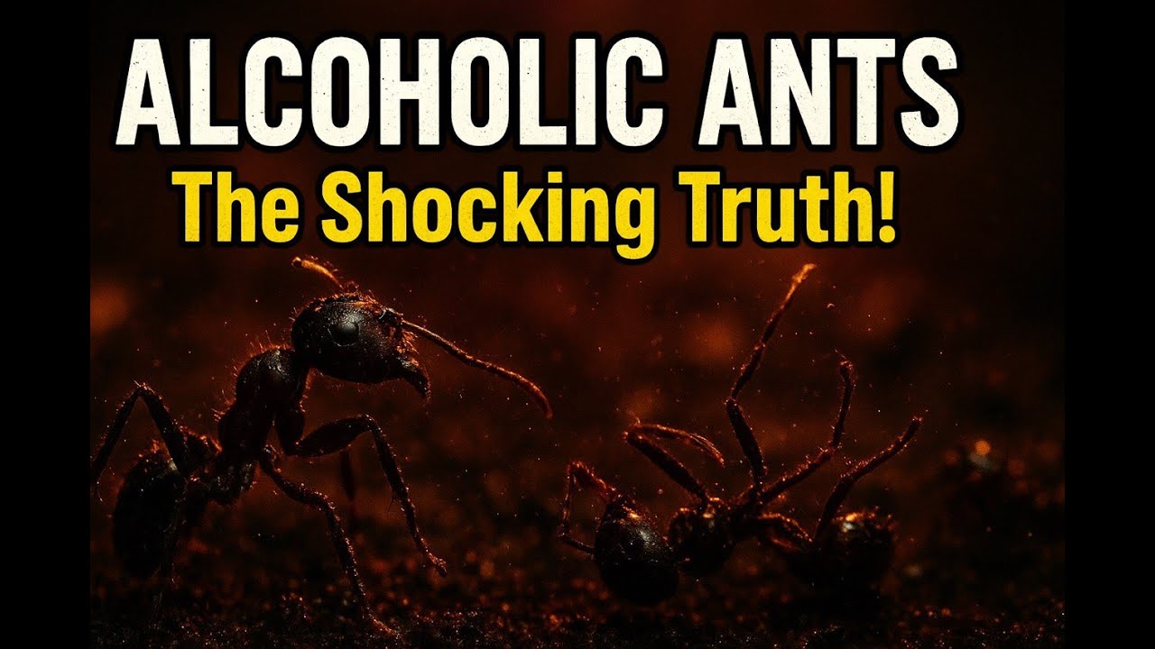 Alcoholic Ants: The Shocking Truth About Their Chaos. - YouTube