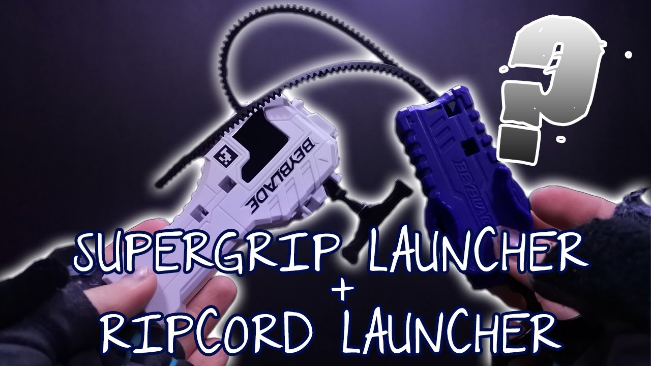 Tutorial: HASBRO Beyblade Burst - How To Assemble SUPERGRIP LAUNCHER ...