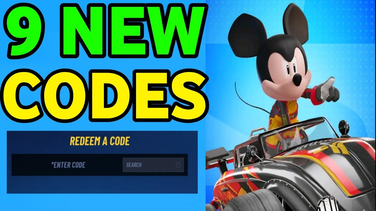 Update⚡Disney Speedstorm Codes 2025 - Huge Reward - New Disney ...