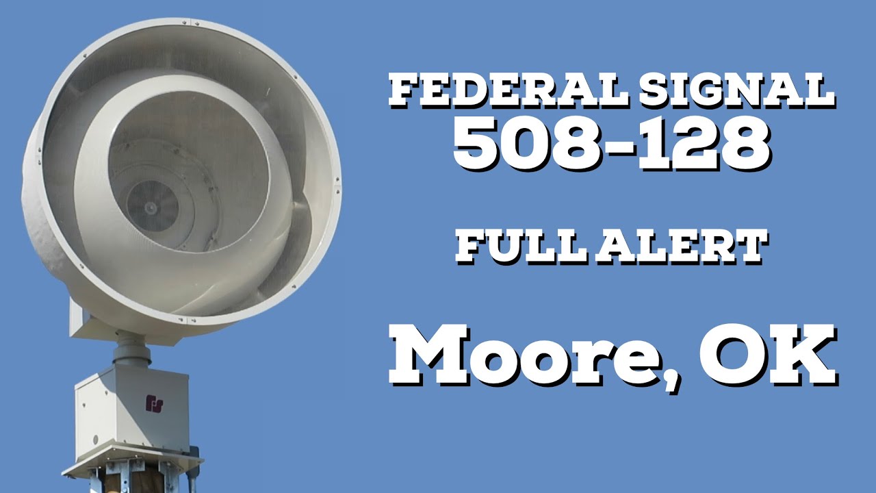 (New Installation) Federal Signal 508-128 | Full Alert | Moore ...