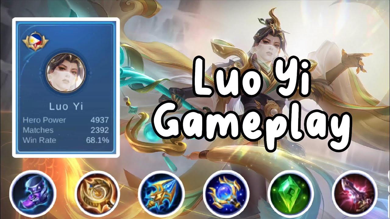 Luo Yi Gameplay#1 | Luo Yi Damage Build | Luo Yi Best Mage| - YouTube