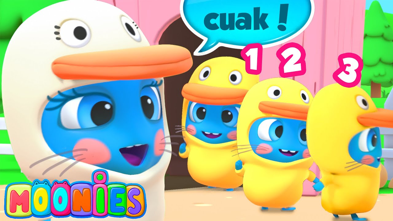 Five little Ducks en español 🦆 Las mejores canciones infantiles con ...
