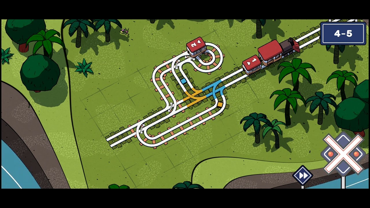 Railbound 4-5 is this the correct way? - YouTube