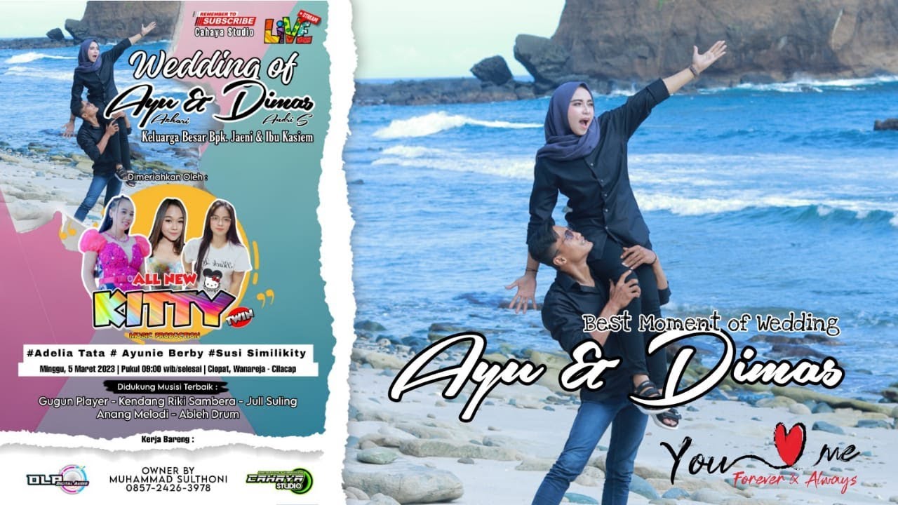 🔴 LIVE STREAMMING - KITTY MUSIC " Wedding AYU & DIMAS " di Ciopat ...