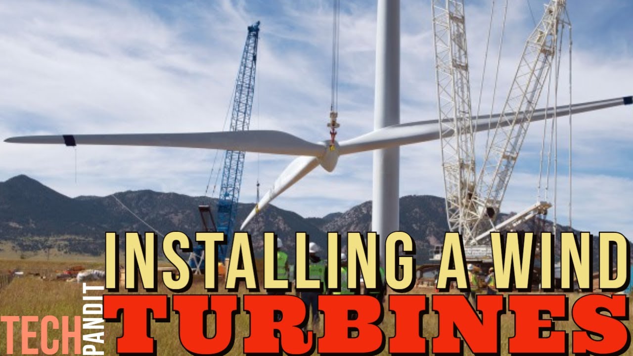 How it's made - Installing a Wind Turbines | 50MW Wind Farm ...