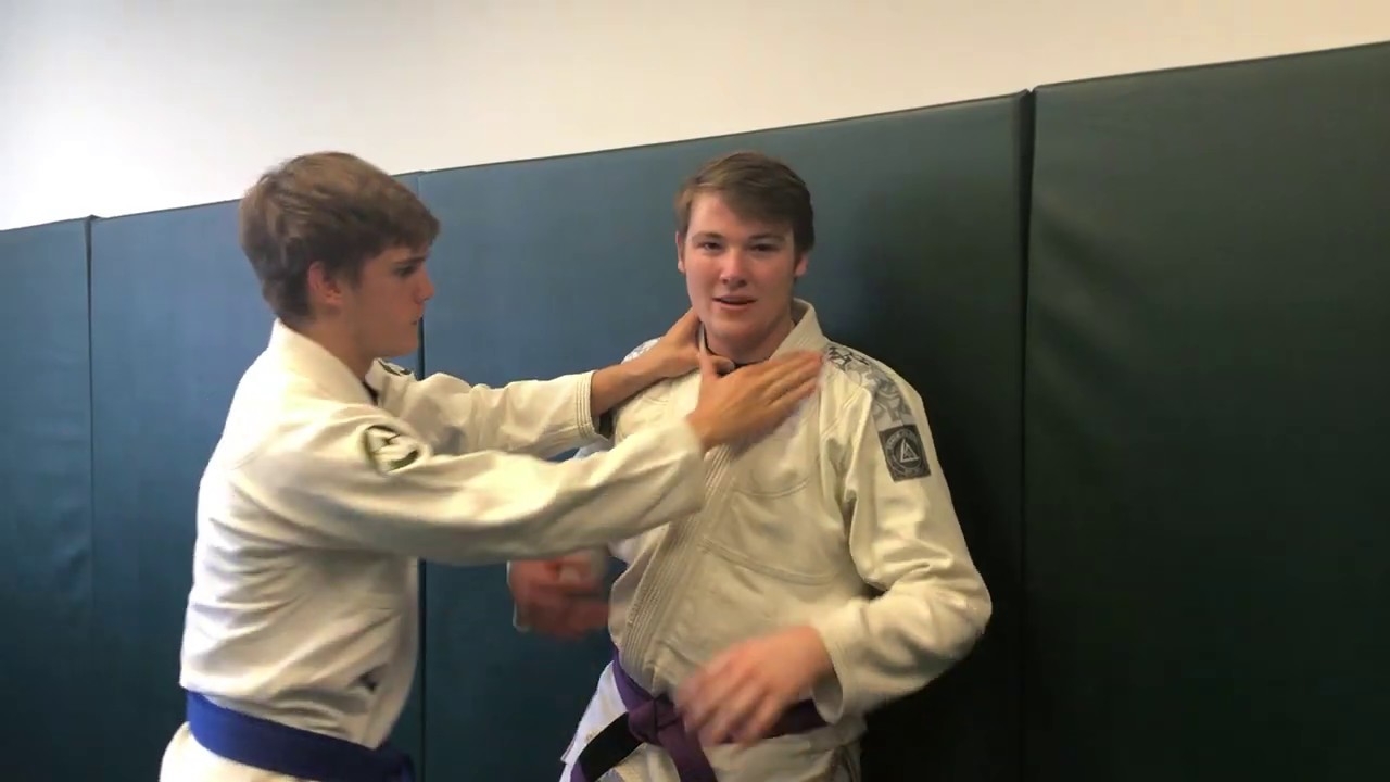 Four Standing Choke Defense, One Video!! - YouTube