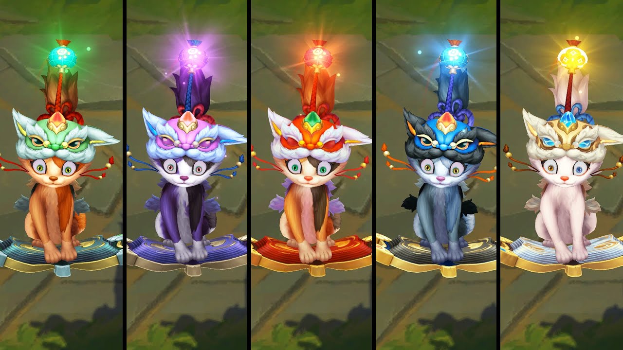 LoL skin 】 Yuumi pyrotechnicienne / League of Legends Galerie de Skin ...