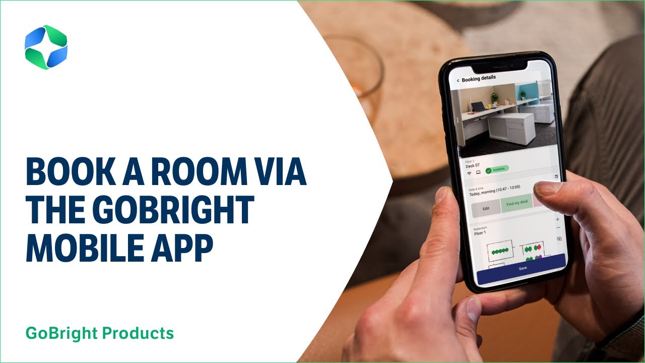 GoBright HOW TO: Book a Room via the GoBright Mobile App - YouTube