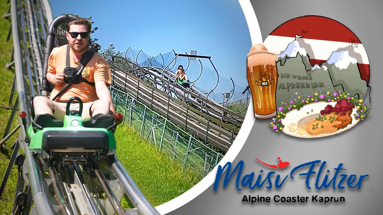 Alpine Coaster in the Austrian ALPS | Maiskogel Vlog | Die Wiener ...