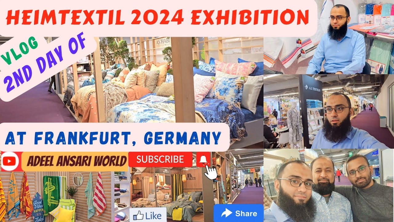 2ND DAY OF HEIMTEXTIL 2024 EXHIBITION | AT FRANKFURT, GERMANY | Home ...