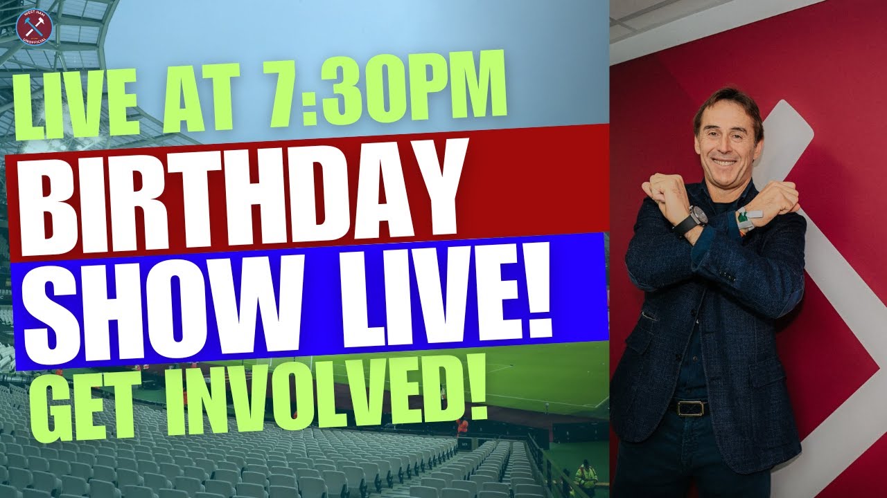BIRTHDAY SHOW LIVE! - YouTube