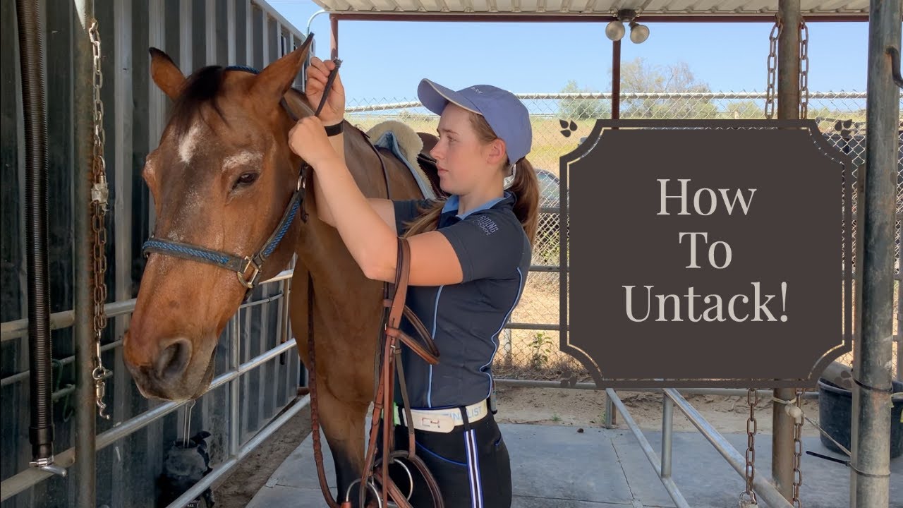 How to Untack - YouTube