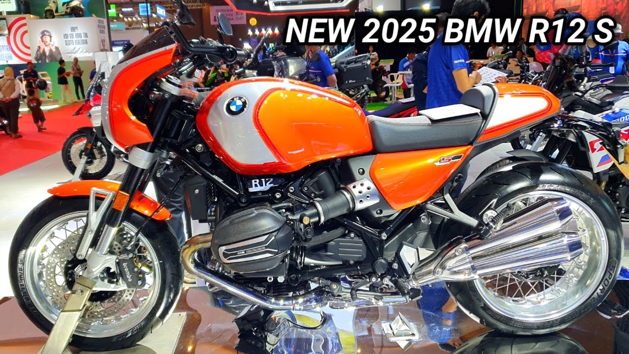 New 2025 BMW R12 S (Lava Orange Metallic) - Walkaround! Ultimate ...