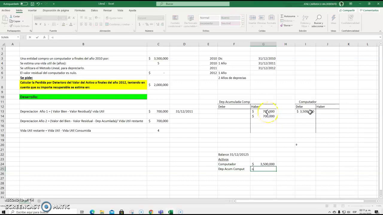 Deterioro de Valor NIC 36 - YouTube