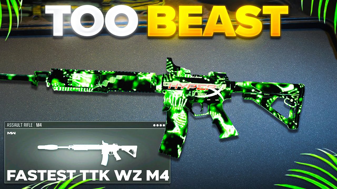 new SUPER M4 Loadout Meta is AWESOME in Rebirth Island 🔥 (Warzone Best ...