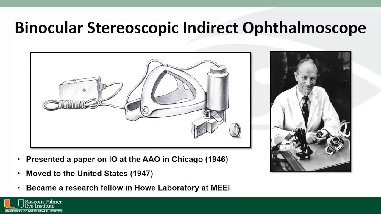 Charles Schepens Lecture - 2016 American Academy of Ophthalmology - YouTube
