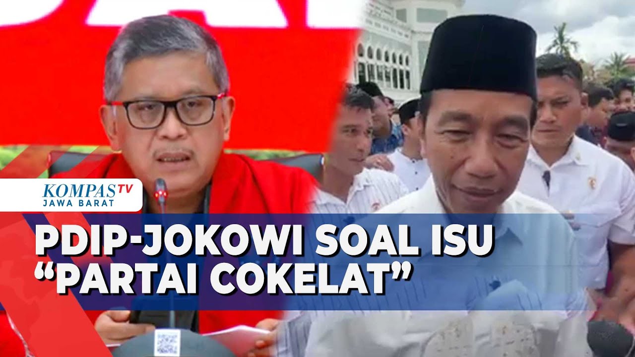 [FULL] Keterangan PDIP Hasto-Respons Jokowi soal Isu Partai Cokelat ...