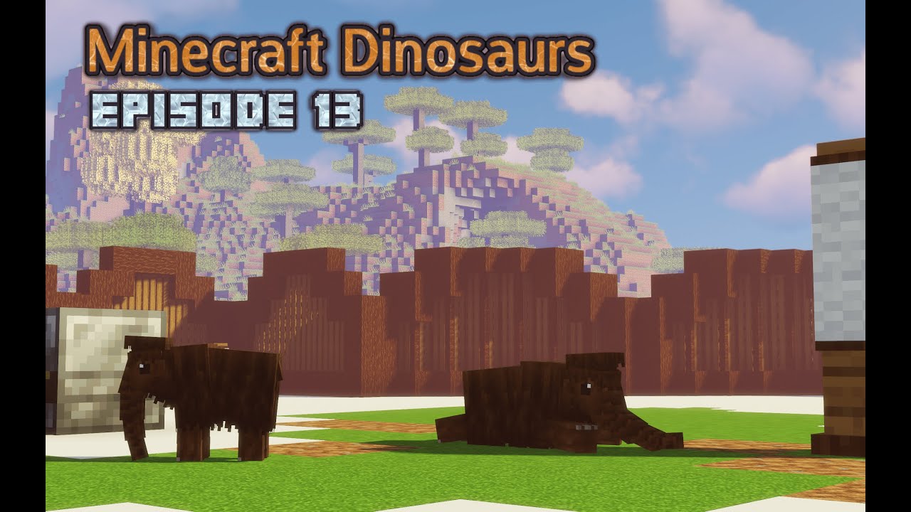 MAMMOTHS AND THE START OF THE CENOZOIC! Minecraft Dinosaurs Episode 13 ...