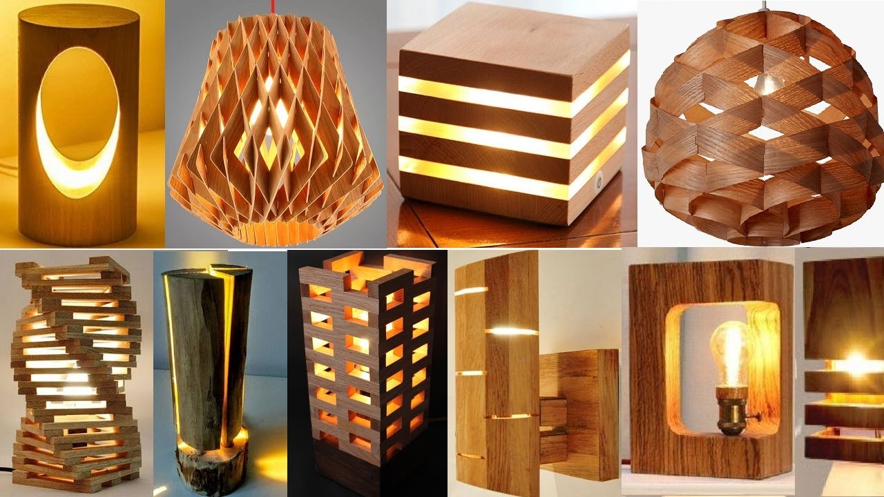 Unique wooden lamps and lampshade design ideas to transform your living ...