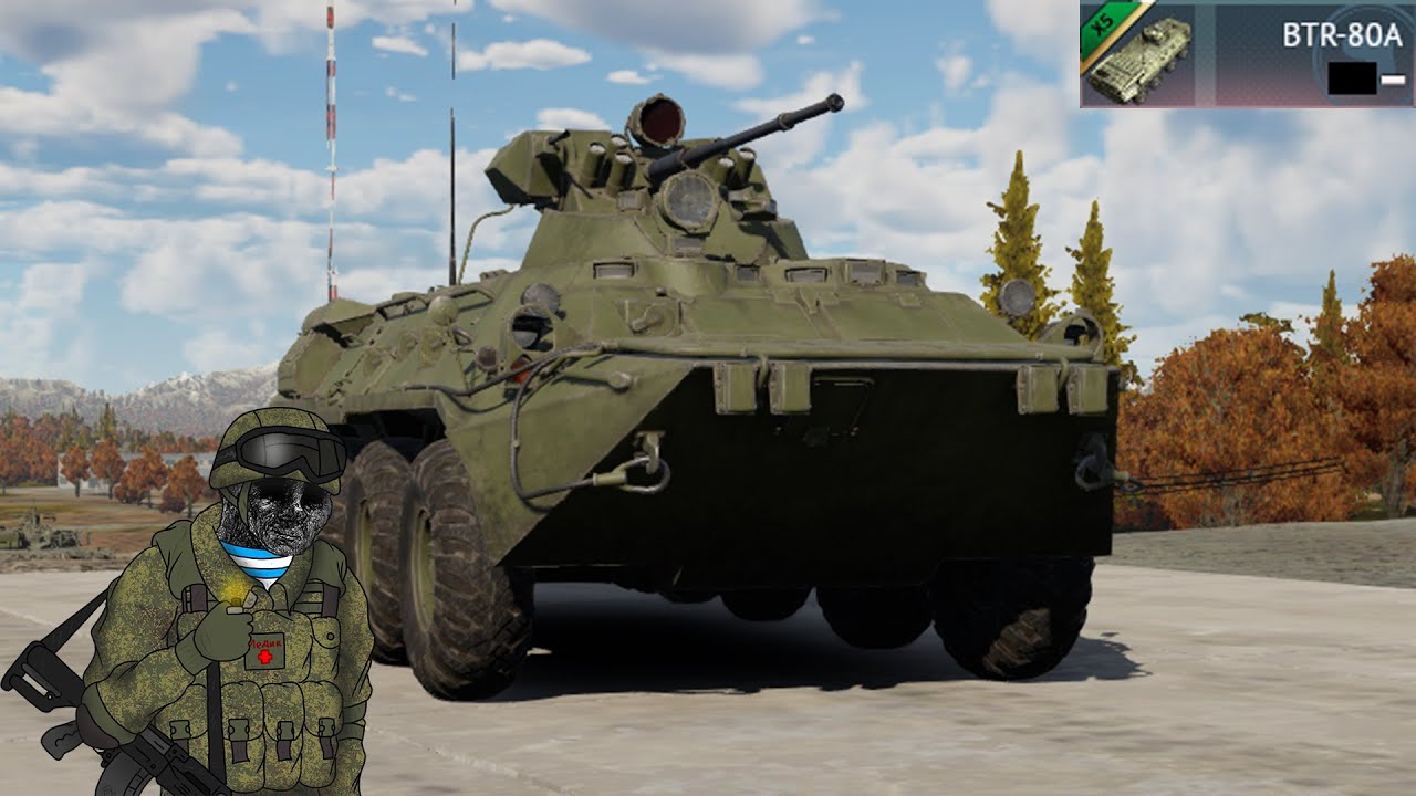 The BTR 80A first (!!!) TEST - YouTube