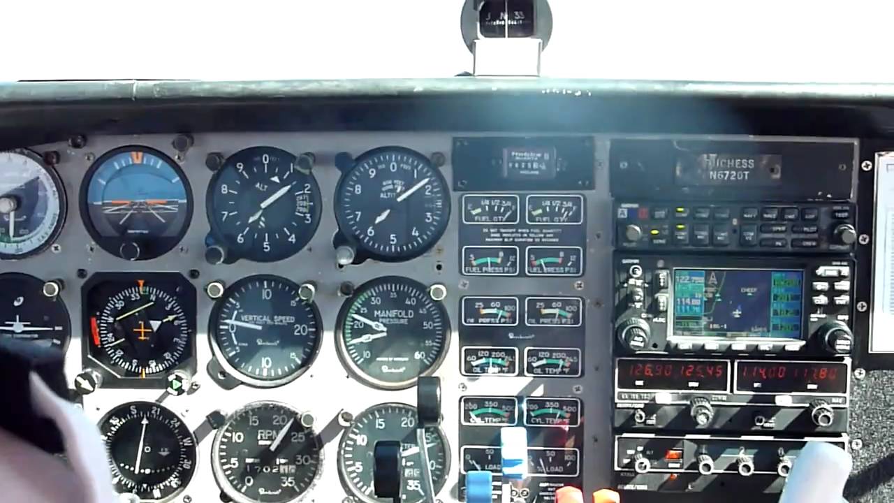 Airstart of one engine in the Be-76 Duchess - YouTube