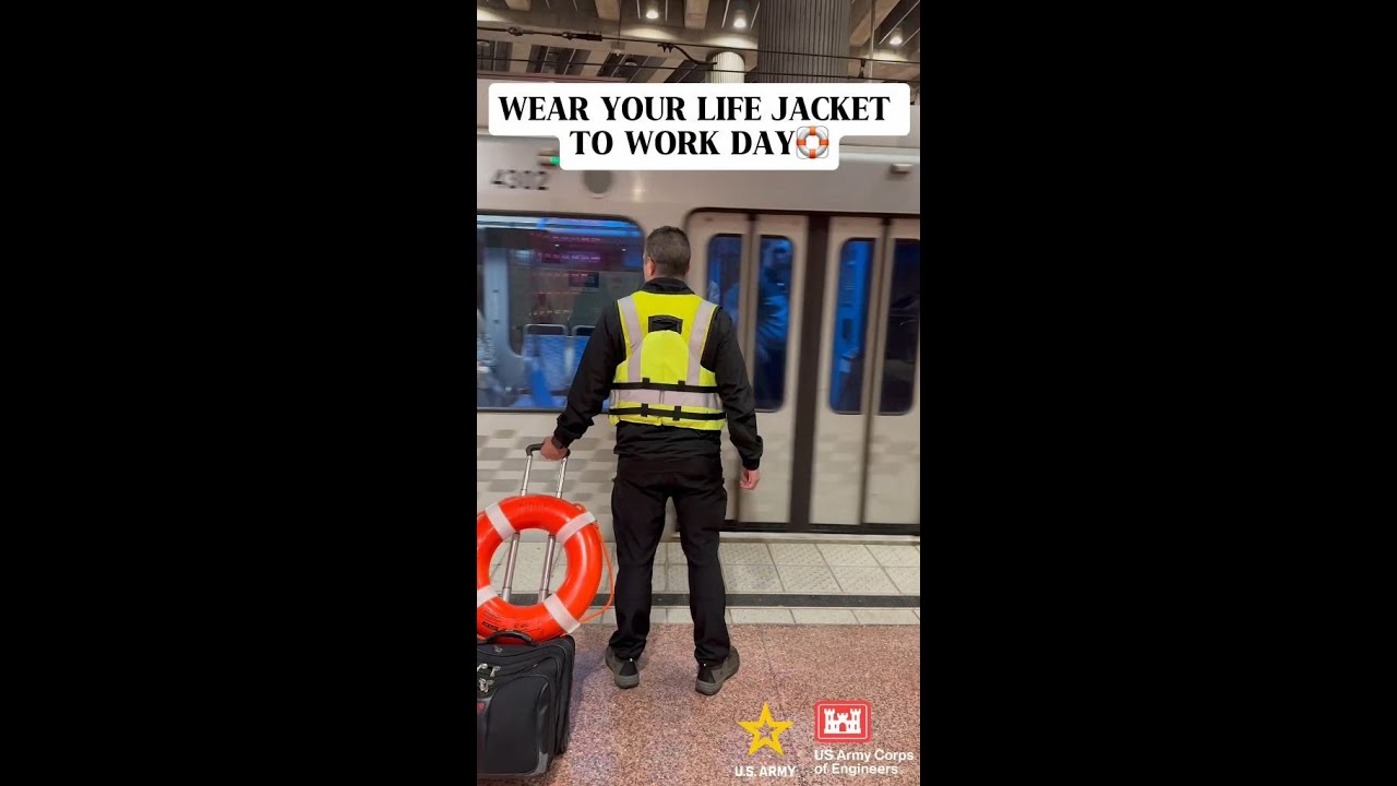 Wear Your Life Jacket to Work Day! - YouTube