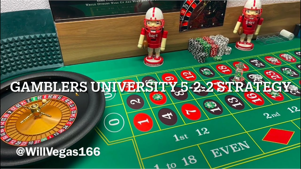 Roulette Strategy “5-2-2” (Gamblers University the Professor ...