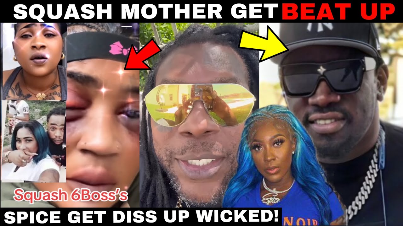 OMG! Squash Mother Get Beat Up Wicked By Her Man!😱Spice Get Diss ...