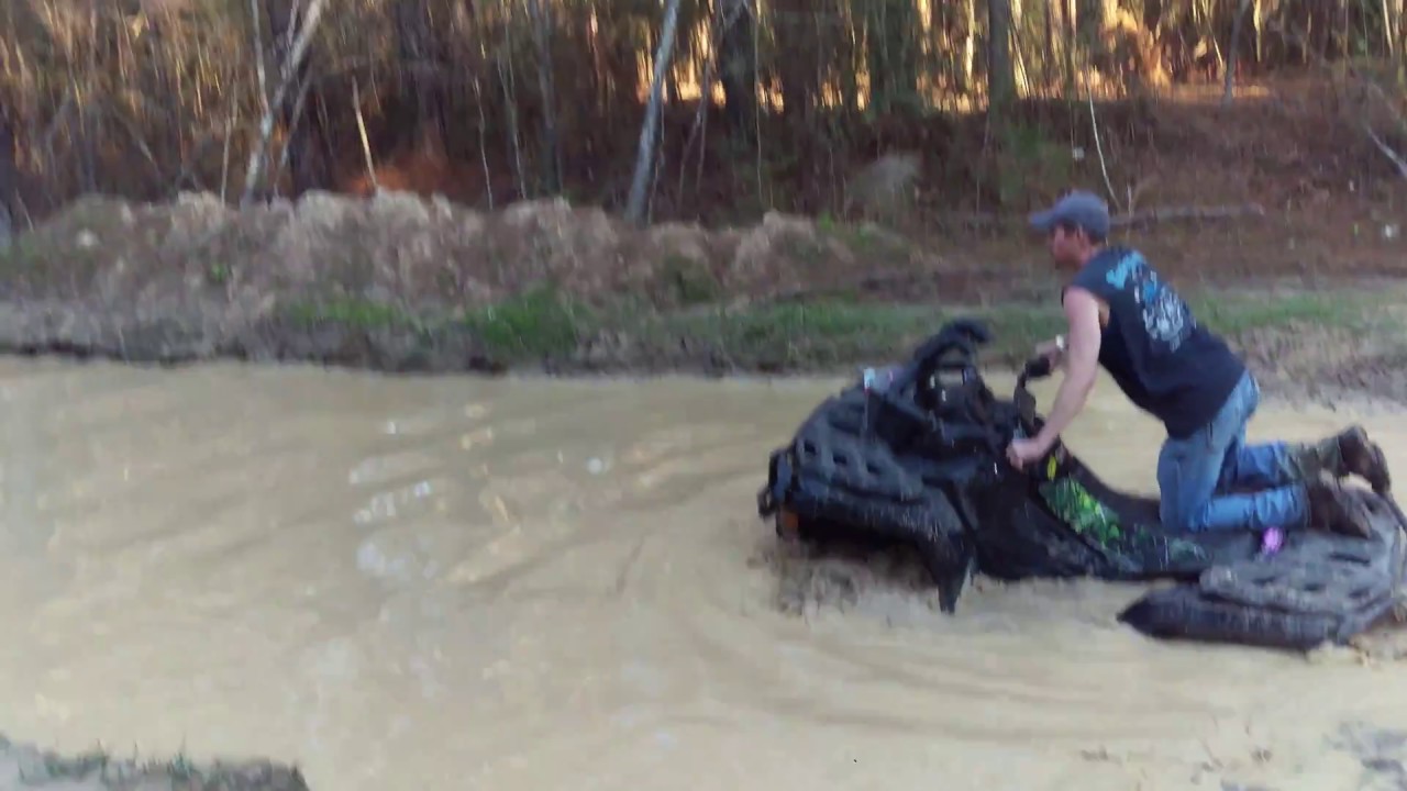 2012 can am outlander 1000 at zona atv park - YouTube