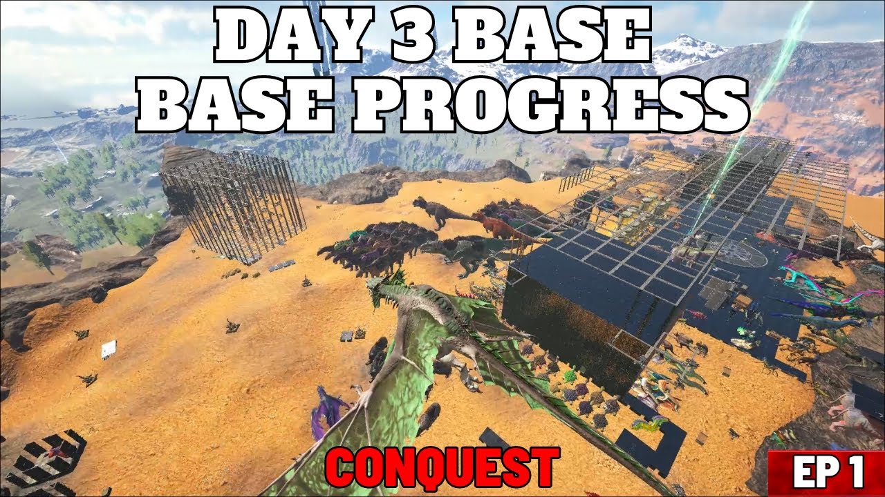 ARK Conquest {First Week of Wipe} l EP 1 l Last Season of Conquest ...