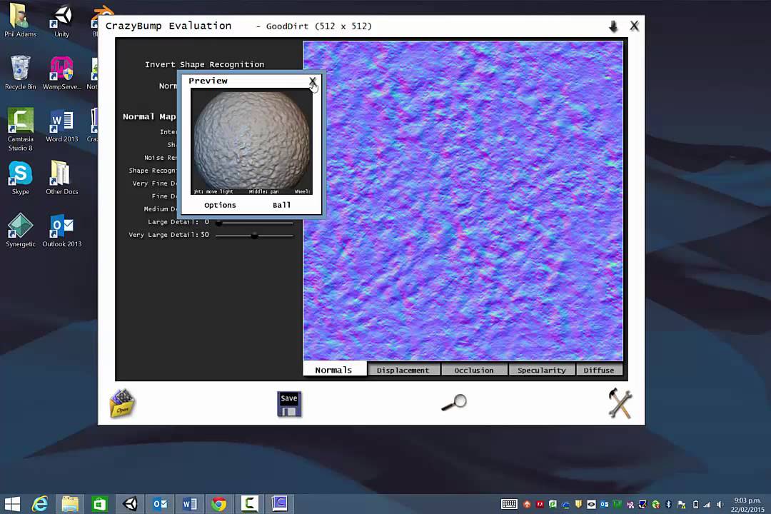 Using normal maps to texture terrain in Unity - YouTube