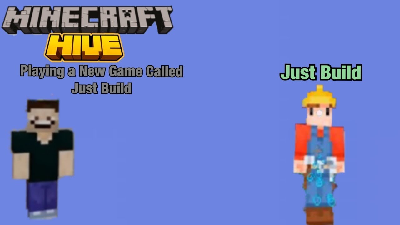 Minecraft HIVE/Playing Just Build - YouTube