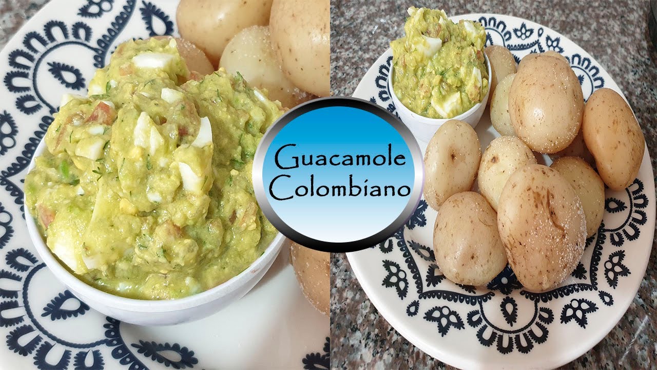 como HACER GUACAMOLE fácil y rápido🍵 EL MEJOR GUACAMOLE COLOMBIANO🌮 ...