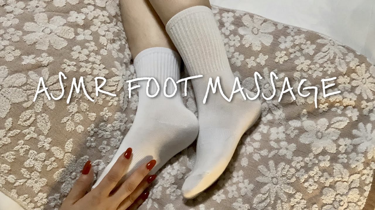 ASMR * Feet Scratching, Massaging - YouTube