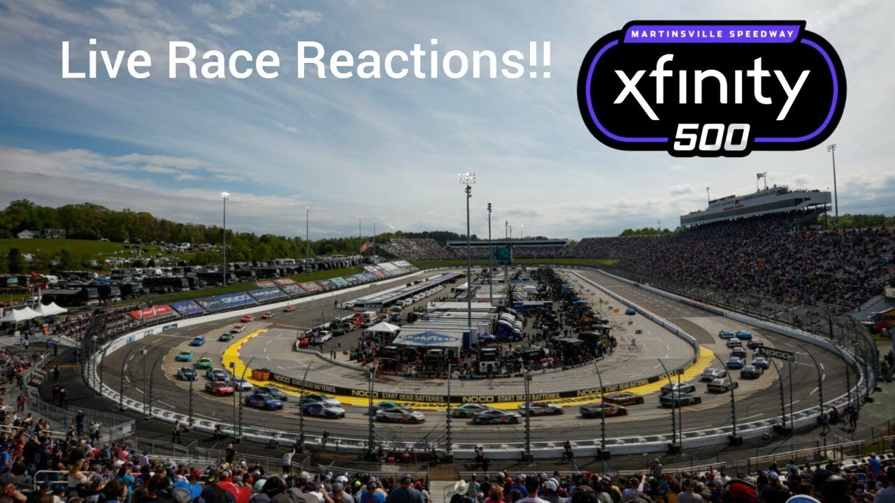 Xfinity 500 Live Race Reactions!! - YouTube