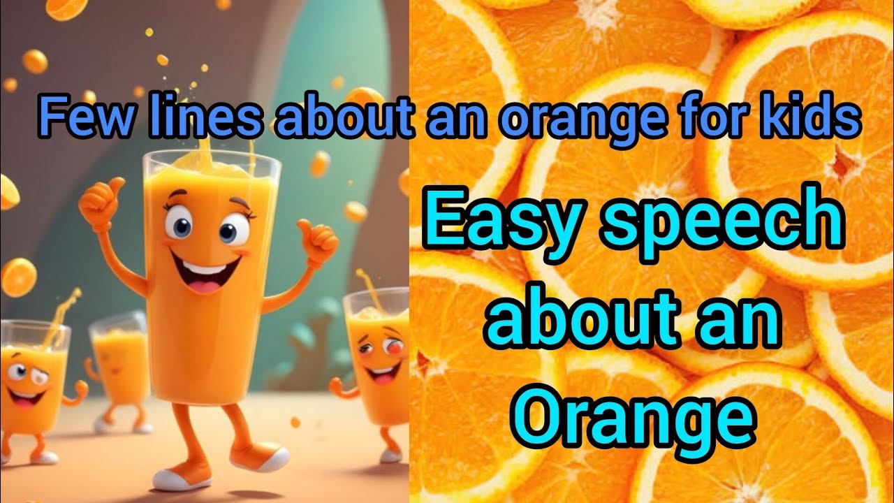 Essay on orange| Few lines on orange in english| esay line on orange ...