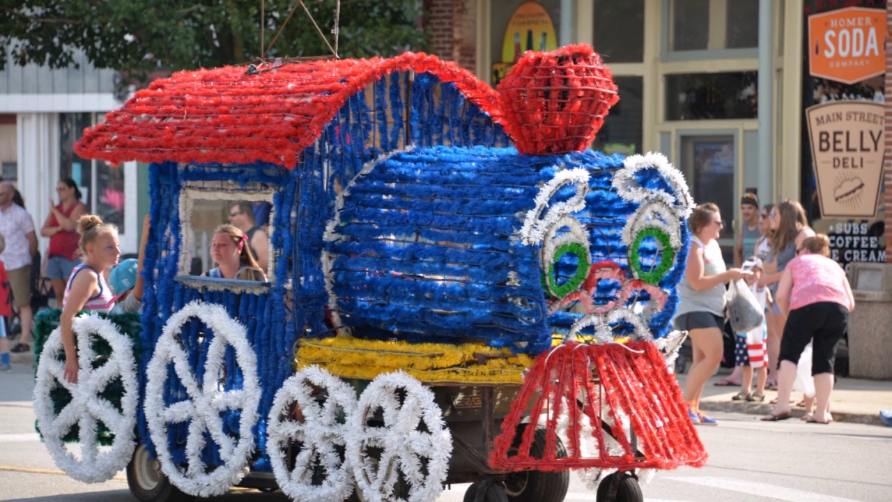 Homer Illinois July 4 Parade - YouTube