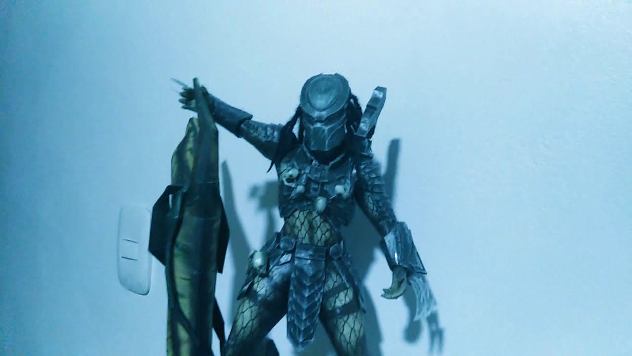 The Predator - Papercraft | Depredador - Arte de papel - YouTube