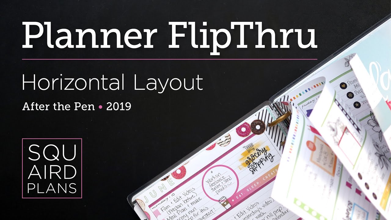 My 2019 Planner Flip Through :: After the Pen :: Classic Happy Planner ...