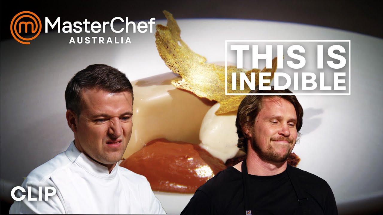 Gary Mehigan Found It Inedible | MasterChef Australia | MasterChef ...
