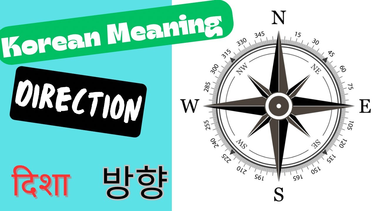 Korean Basic Word Meaning | Direction #youtube #viral - YouTube