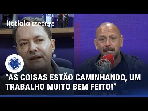 PRESIDENTE DO CRUZEIRO DÁ DECLARAÇÕES SOBRE FUTURO DO CLUBE E É DIRETO: 'NÃO VAMOS FAZER LOUCURAS!'