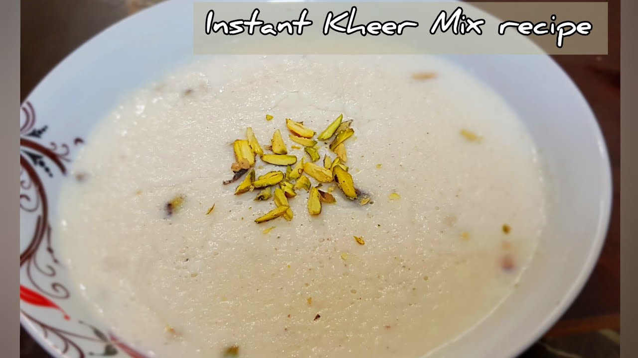 National Kheer Mix Recipe | Kheer Recipe Pakistani | Kheer Banane Ka ...