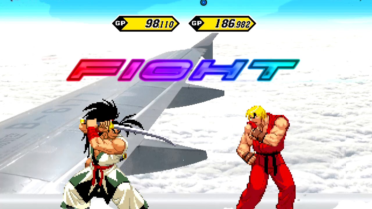 Mugen Request Haohmaru vs CVS2 Ken Masters - YouTube