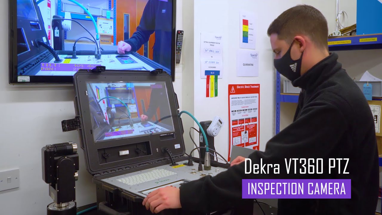 VT360 PTZ Inspection Camera - Spectis Robotics - YouTube