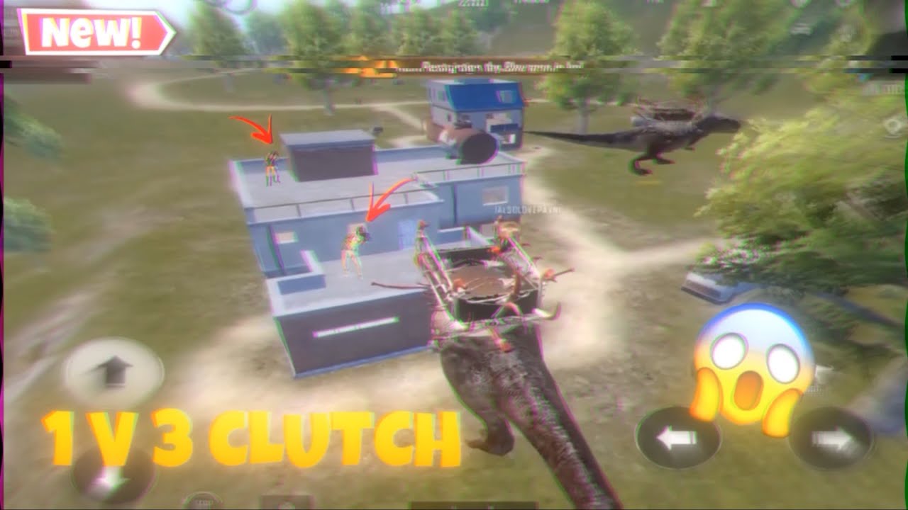 1 V 3 CLUTCH AT SQUAD HOUSE | PUBG NEW UPDATE 🦖| DARSH×GURU - YouTube