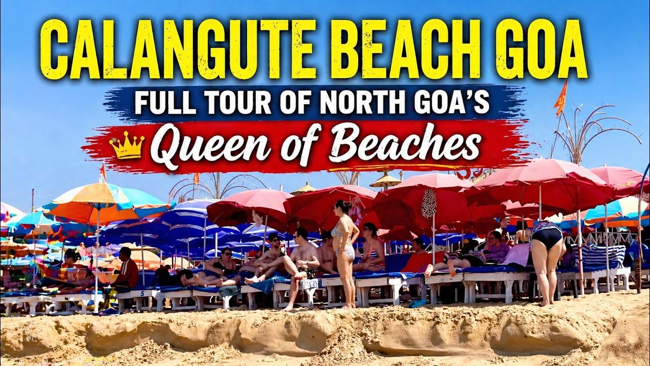 Calangute Beach Goa | North Goa Calangute | Calangute | Beach Market ...