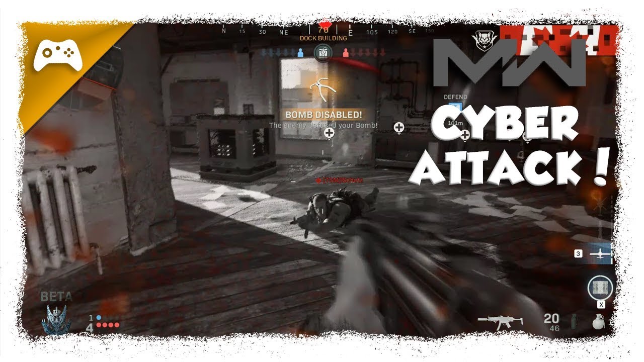 Aquele quase no modo Cyber Attack - CoD MW 2019 - YouTube