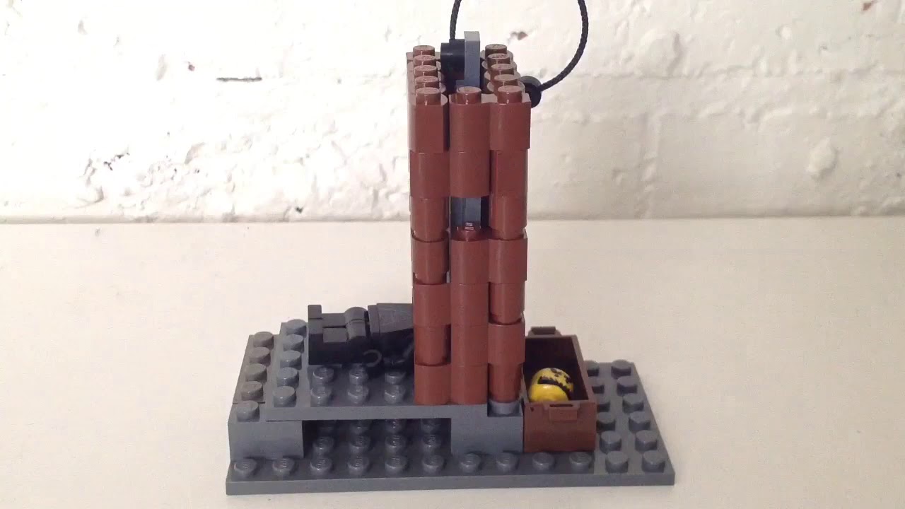 Custom Lego Guillotine MOC - YouTube