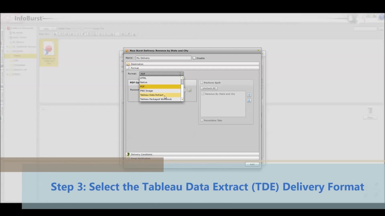 Leveraging BusinessObjects Content with Tableau using InfoBurst Tab ...